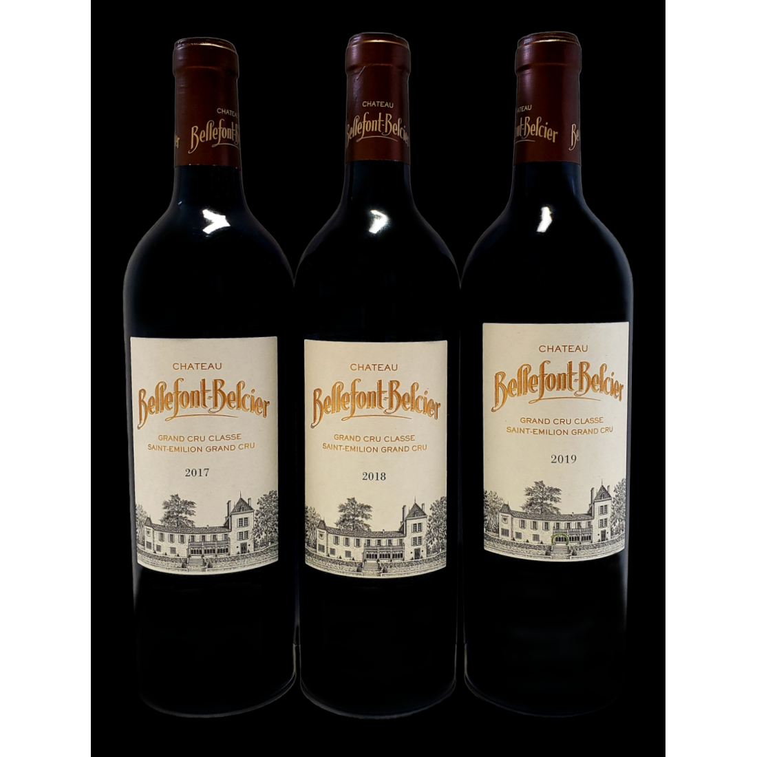 COLLECTION BELLEFONT BELCIER 3 BOUTEILLES